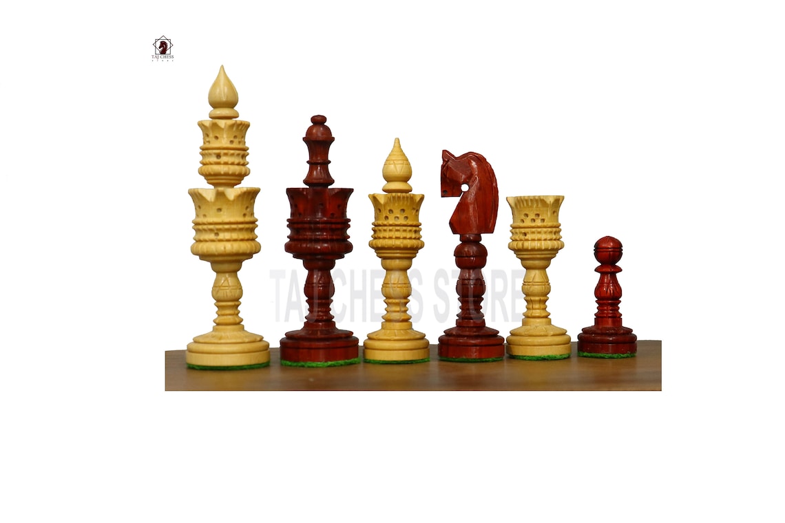 Lotus Series Unique Hand Carved Chess Set & Artistic Chess - Etsy