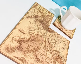 Kingkiller Chronicle Map - Etsy