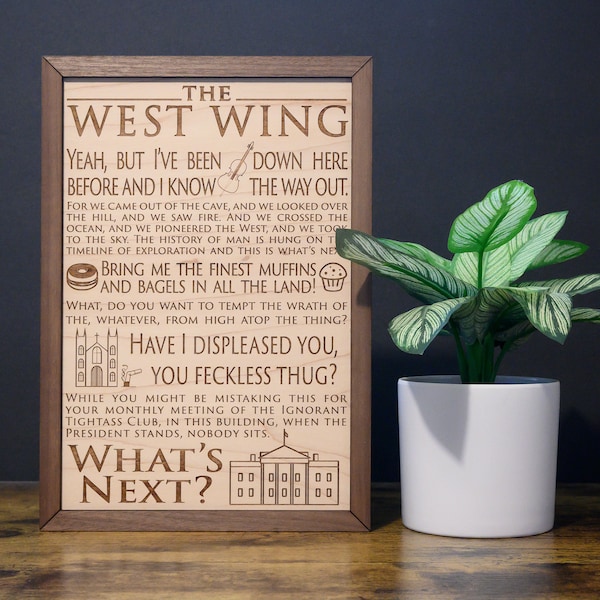 The West Wing - Etsy