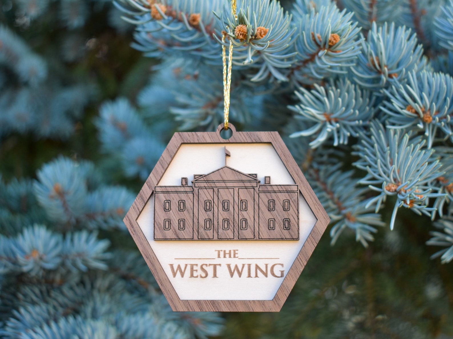 West Wing Ornament West Wing Gift Idea Stocking Tag Gift - Etsy