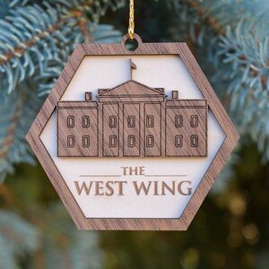 West Wing Ornament West Wing Gift Idea Stocking Tag Gift - Etsy