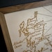 Outlander Map, Wood Engraved Map of Scotland From the World of the ...