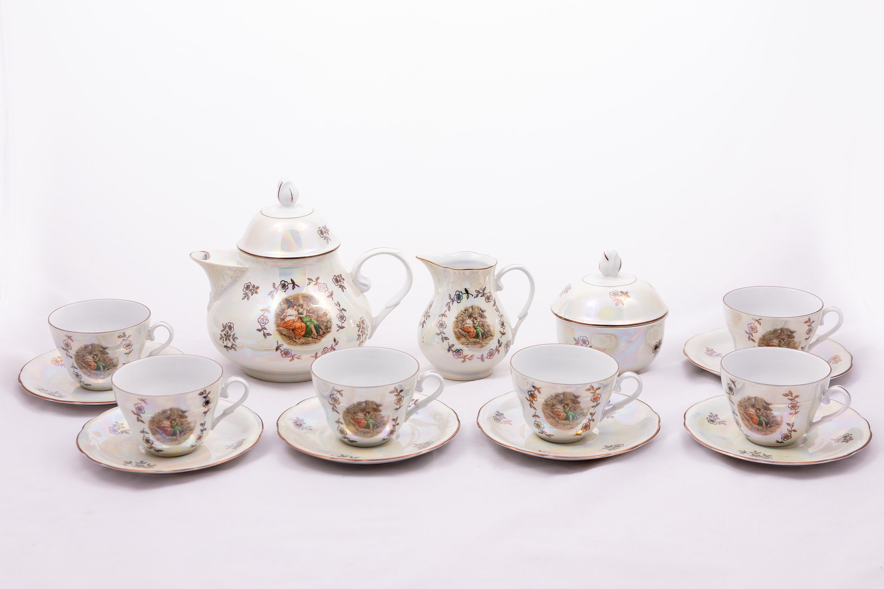 Madonna by Kahla - Vintage Plate Service Set - Tea Coffee Set ...