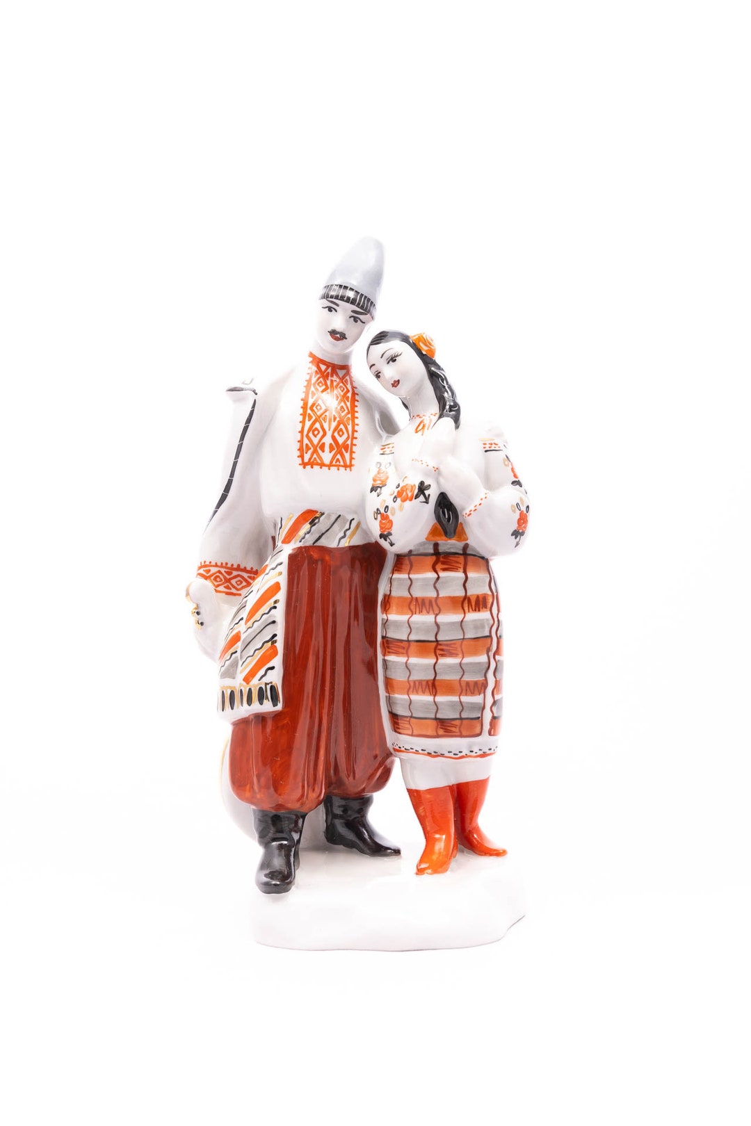 Galya and Levko - Vintage Kiev Porcelain - Hand Painted Figurine ...