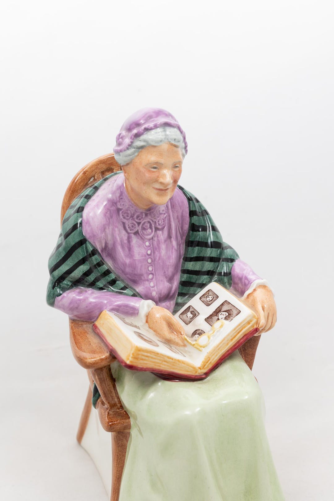 Family Album - Royal Doulton HN 2321 - Grandma With Chair - Porcelain ...