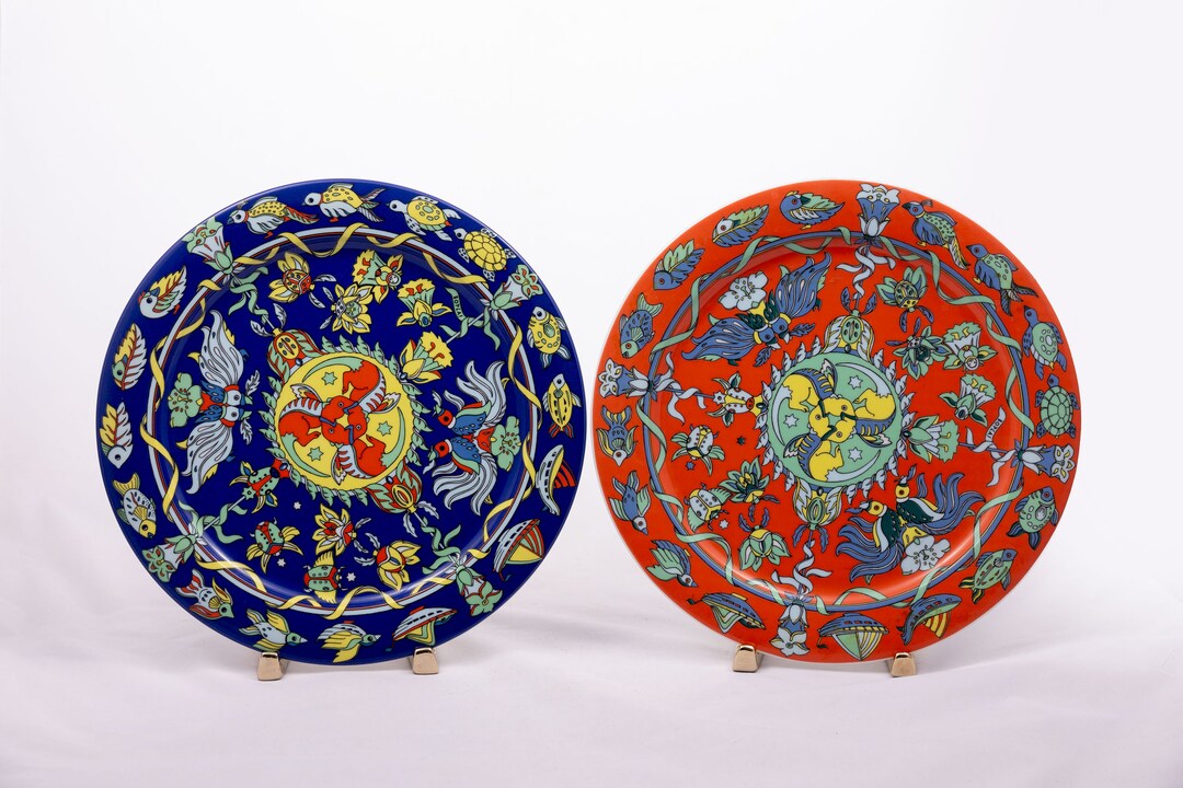 Bopla! Xl Evolution - Vintage Maxi Decorative Serving Plate ...