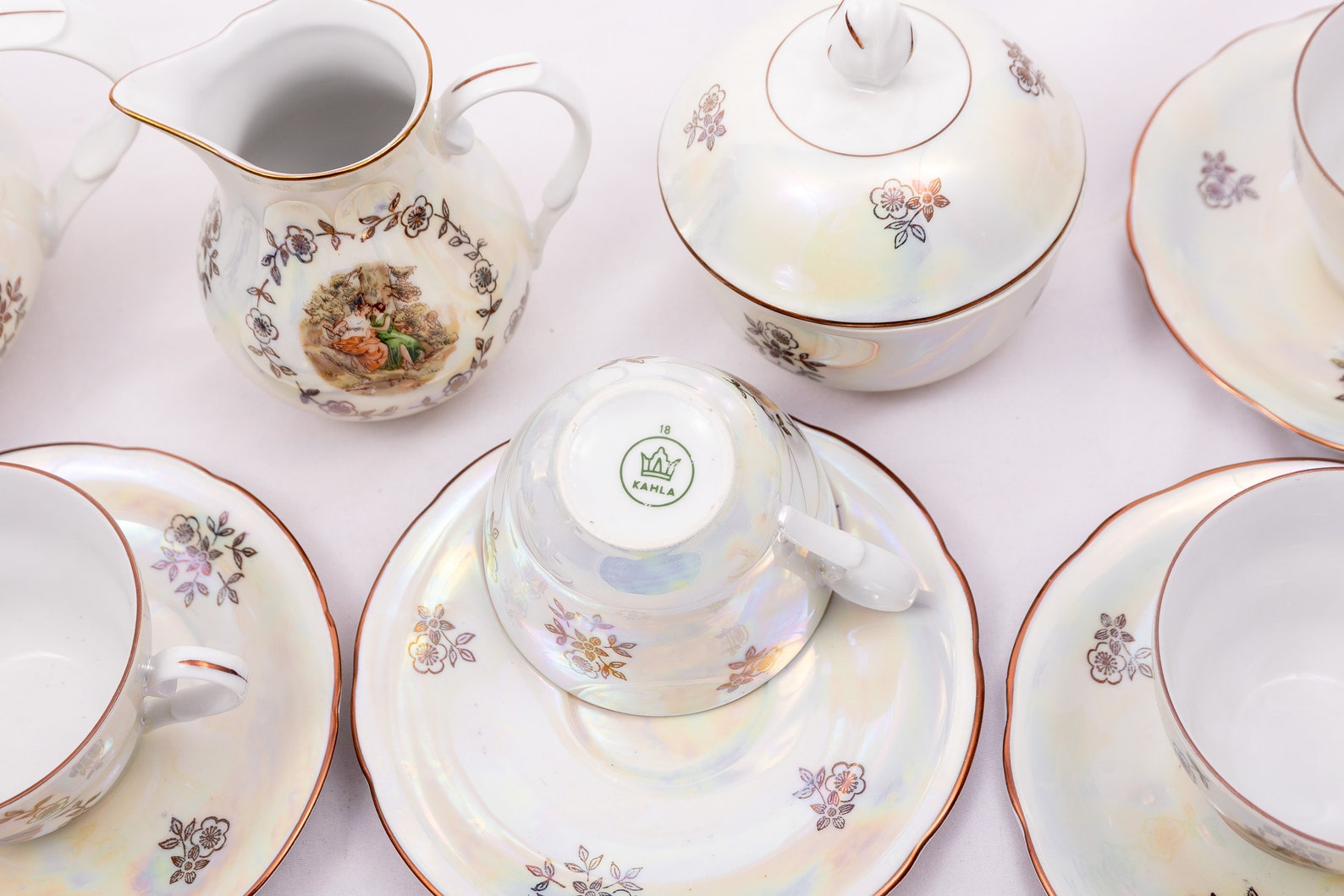 Madonna by Kahla - Vintage Plate Service Set - Tea Coffee Set ...