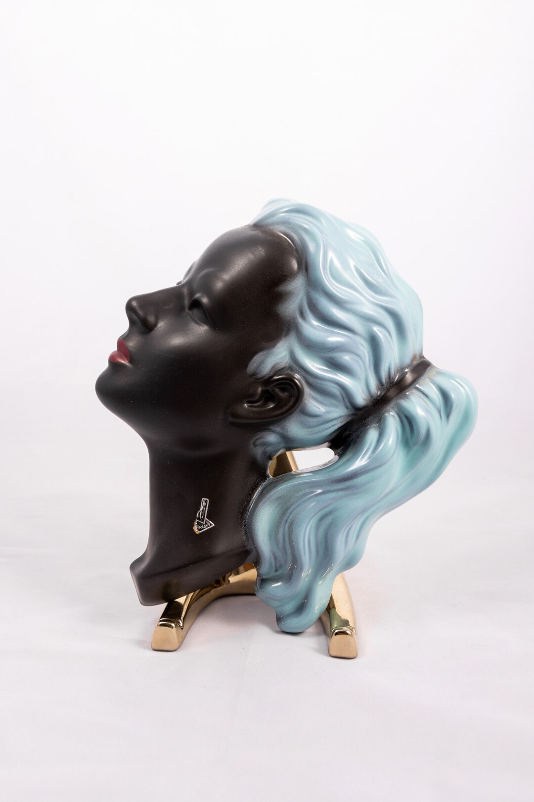 Lady Wall Mask - Albert Strunz 1958 - Cortendorf Ceramics - Porcelain ...