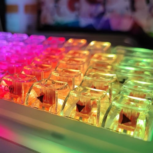 Transparent Jelly Keycaps Set Mechanical Keyboard Keycaps - Etsy