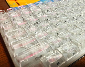 Transparent Ice Keycaps - Etsy