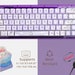 Fully Transparent Keycaps Set, Mechanical Keyboard Keycaps Set, Gaming Keyboard Keycaps, Crystal ...