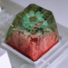 Green Flowers Keyboard Keycaps, Mechanical Fully Transparent Keycaps ...