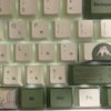White Graffiti Keycaps Set, Mechanical Keyboard Keycaps Set, XDA PBT ...