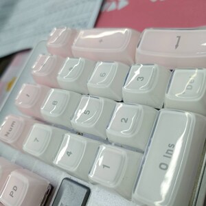 Transparent Jelly Keycaps Set, Mechanical Keyboard Keycaps Set, Crystal ...
