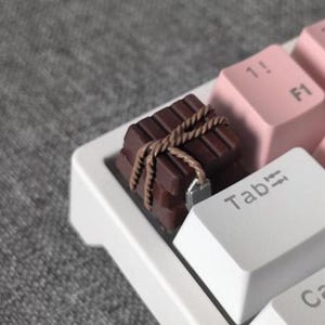Cute Artificial Chocolate Keycaps, Mechanical Keyboard Key Caps ...