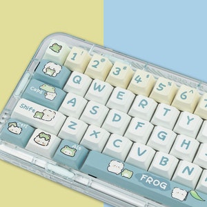 Cute Frog Keycap Set, Cherry Mechanical Keyboard Keycap Set, Anime ...