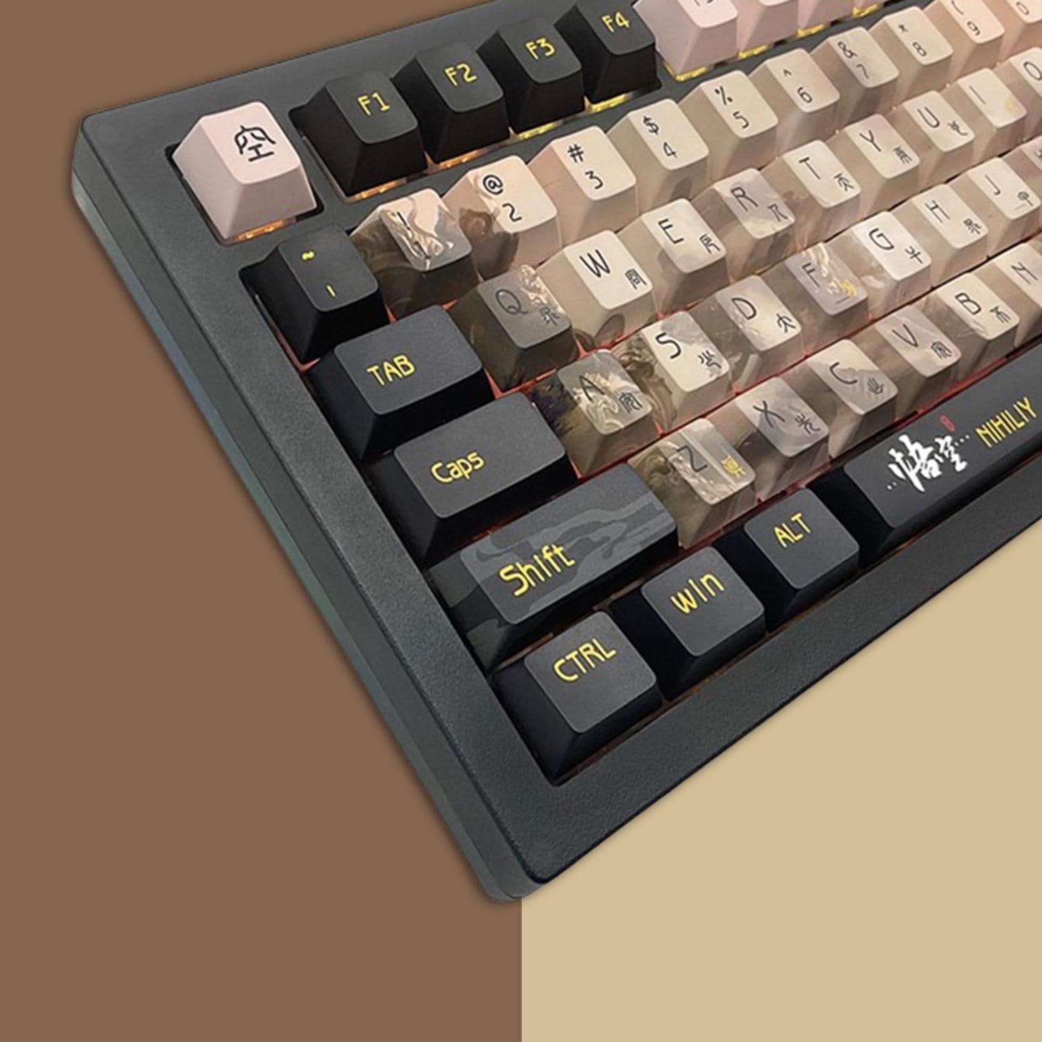 Black Myth Wukong Keycaps Set, Black Anime Keycaps Set, Cherry ...