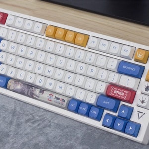 Gundam Keycap Anime Keycap Set, Anime Figure Keycap Set, Handmade Resin ...