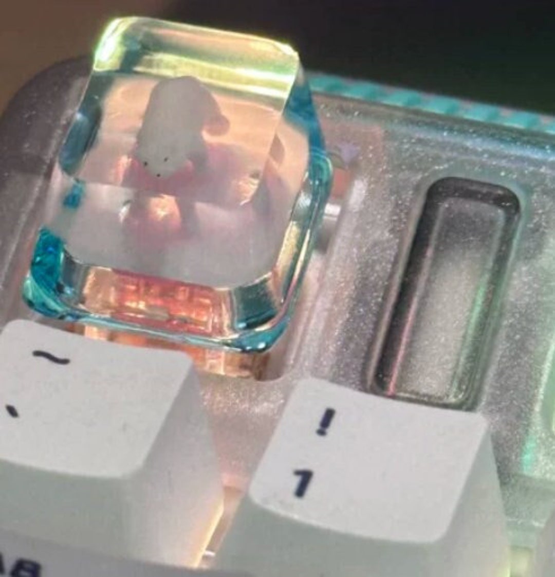 Ice Cube Polar Bear Keyboard Keycaps, Best Mechanical OEM and Cherry ...