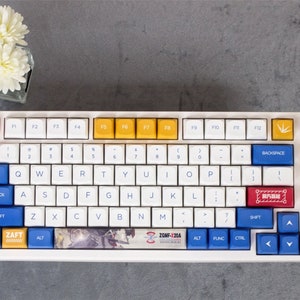 Gundam Keycap Anime Keycap Set, Anime Figure Keycap Set, Handmade Resin ...