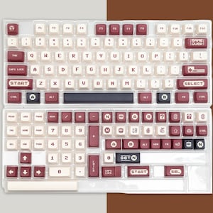 Vintage Family Compute Keycaps Set, Japanese Style Games Console ...