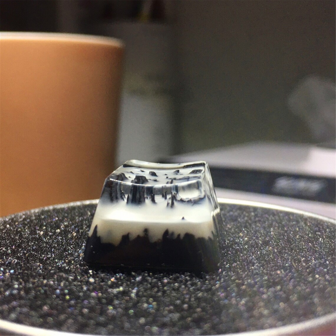 Black Ice Mountain Keycaps Best Personalized Mechanical | Etsy