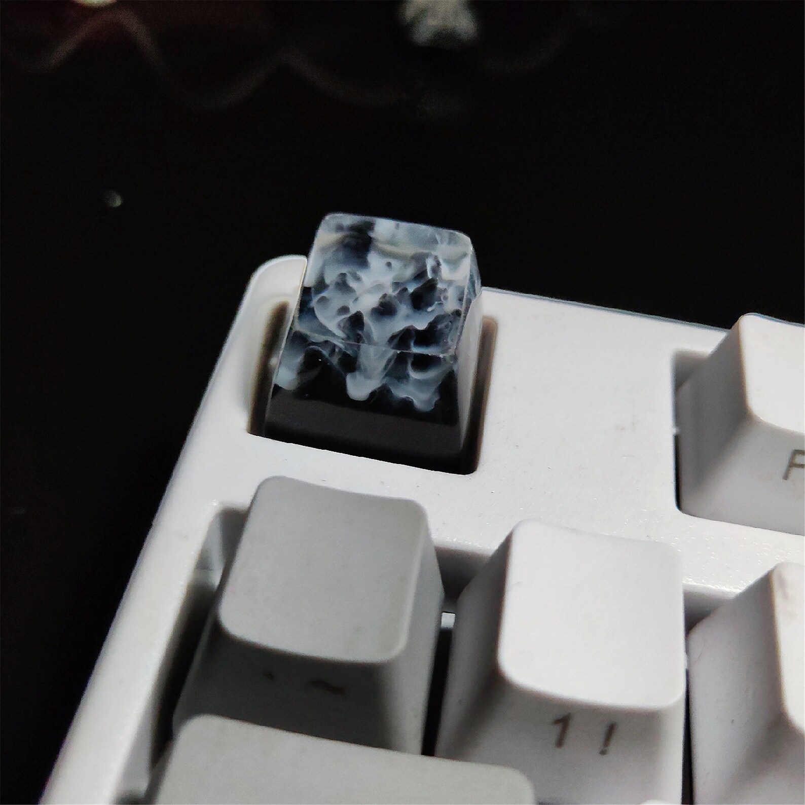 Black Ice Mountain Keycaps Best Personalized Mechanical - Etsy