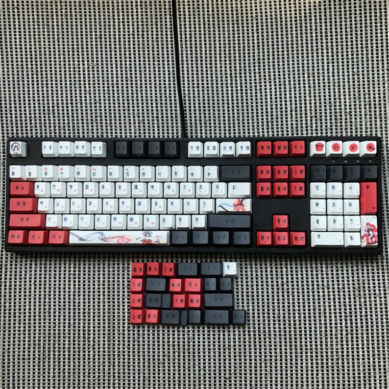 Chinese Peking Opera OEM Keycaps Set, Best Personalized Dye-sublimation ...