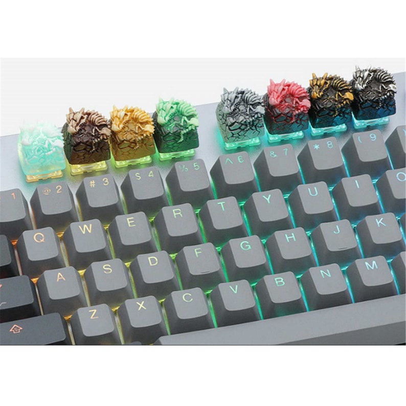 Dragon Bones Keycaps Best Personalized Mechanical Keycaps | Etsy