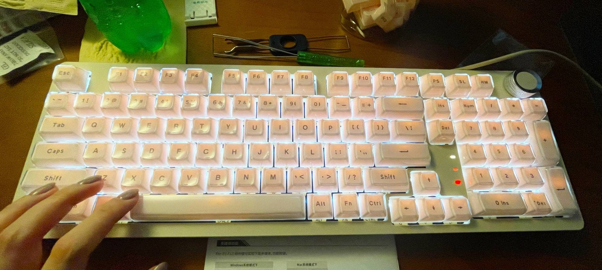 Transparent Jelly Keycaps Set Mechanical Keyboard Keycaps - Etsy