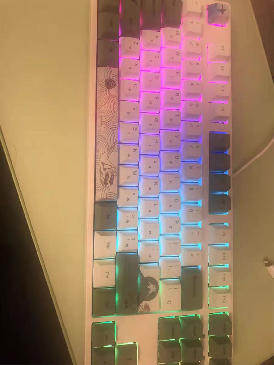 Matcha Cherry Keycaps Set Resin PBT 87/96/104/108 Key | Etsy