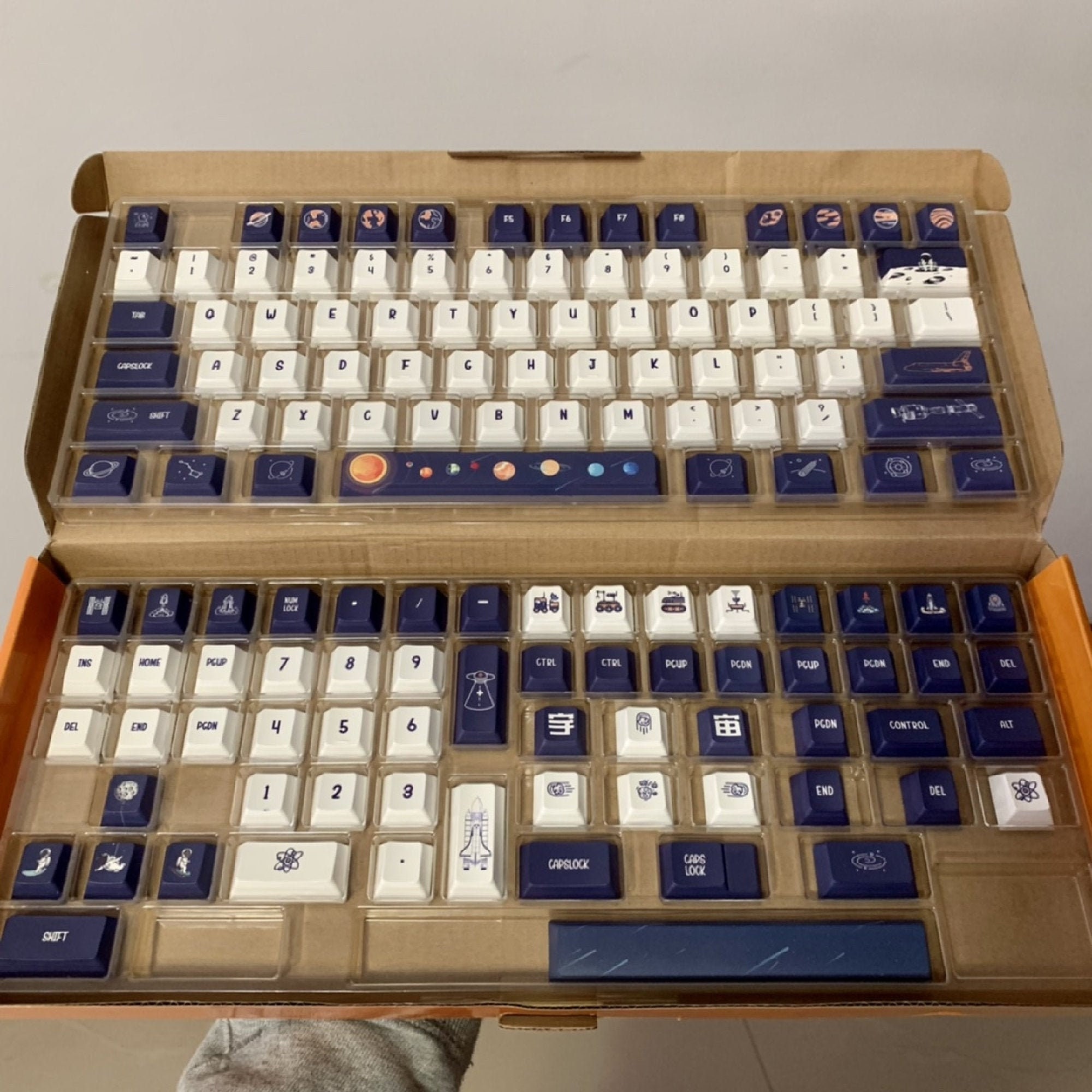 Blue Universe Cherry Keycaps Set Dye-sublimation PBT | Etsy