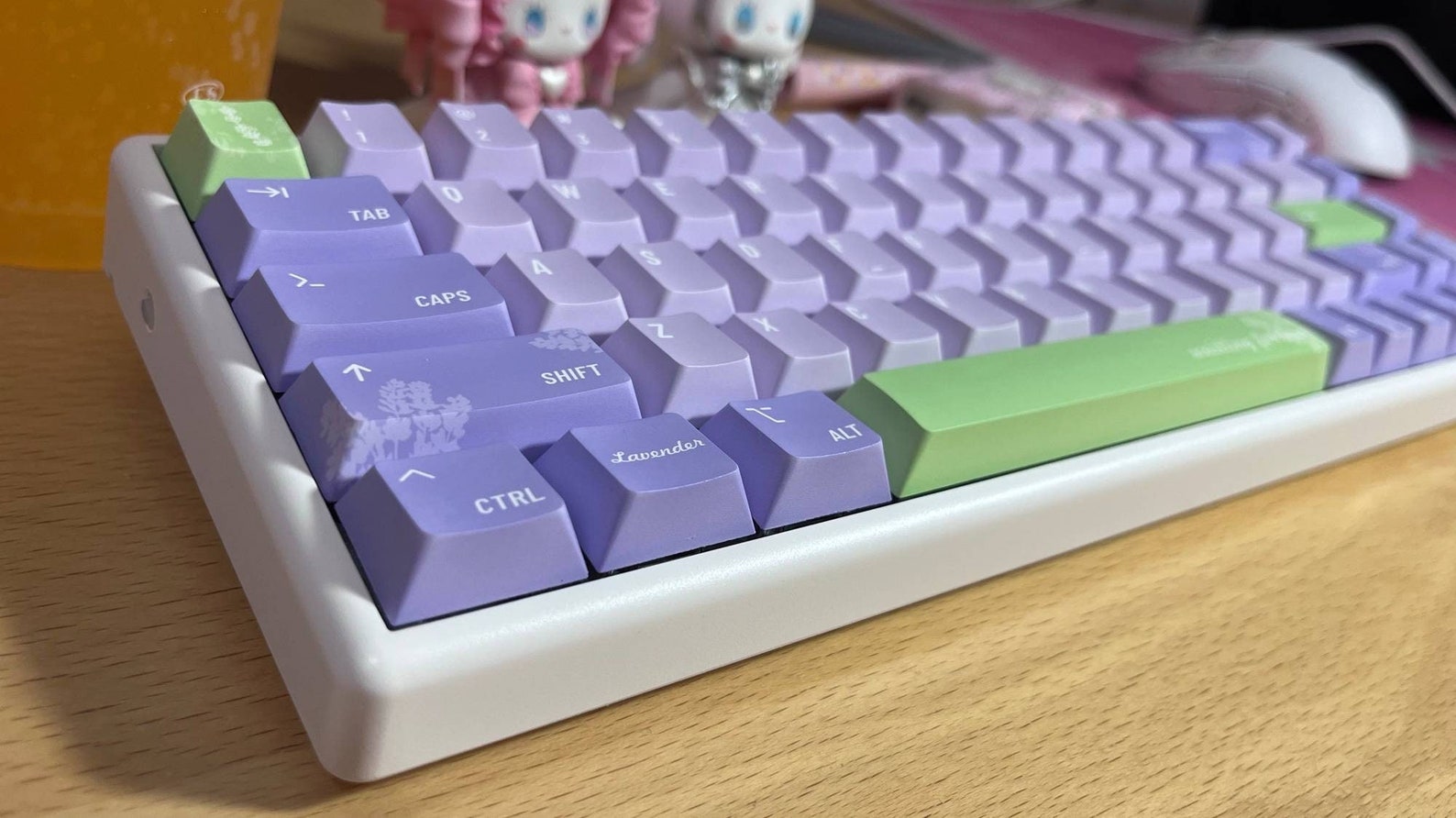 Purple Keycaps Set Mechanical Keyboard Keycap Set Cherry PBT - Etsy