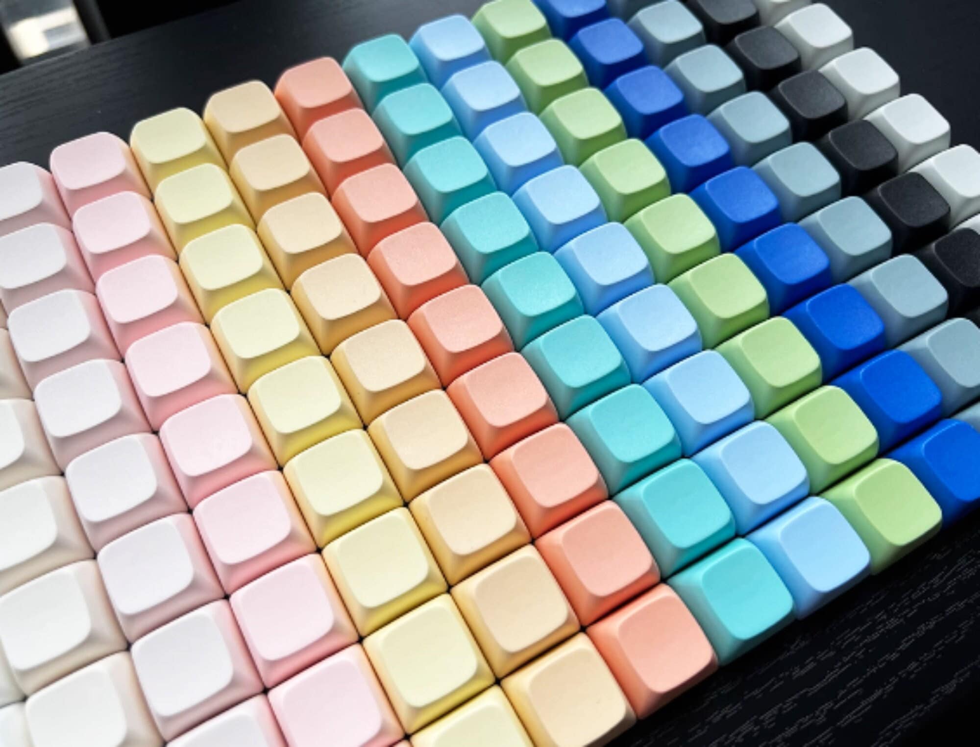 Blank PBT Keycaps Mechanical Keyboard Keycaps XDA Artisan - Etsy Australia