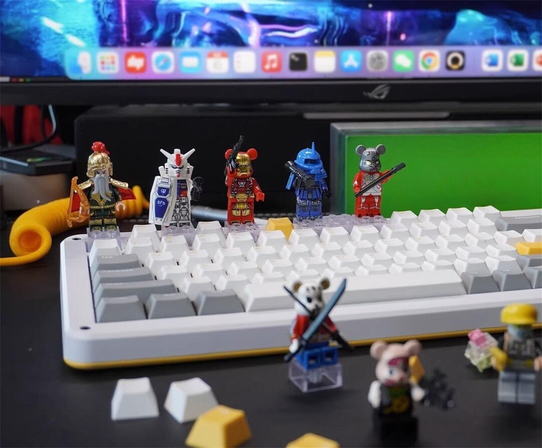 Custom Mechanical Keyboard Anime Keycaps, Personalized Anime Figure ...