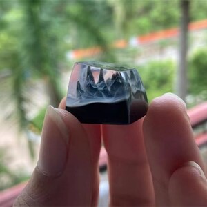 Black Ice Mountain Keycaps Best Personalized Mechanical Keycaps ...