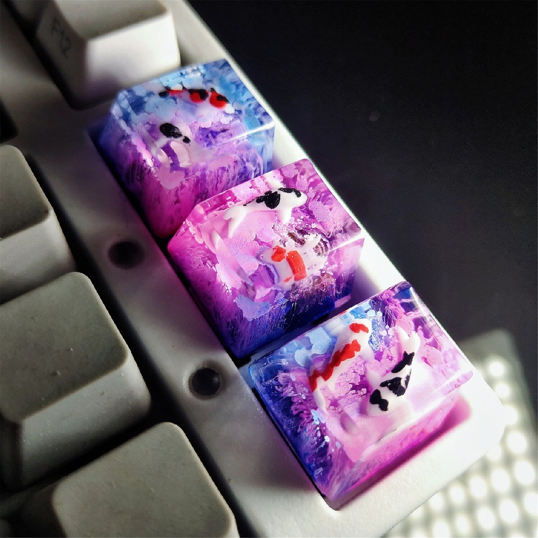 Colorful Goldfish Pond Keycaps Best Personalized Mechanical Keycaps ...