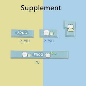 Cute Frog Keycap Set, Cherry Mechanical Keyboard Keycap Set, Anime ...