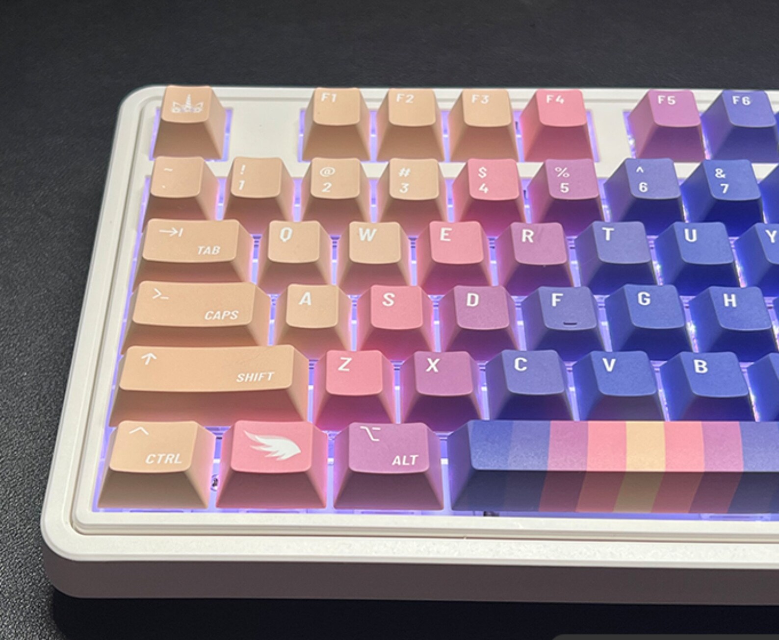 Aquamarine Cherry Keycaps Set Resin PBT 60/87/96/104/108 Key - Etsy