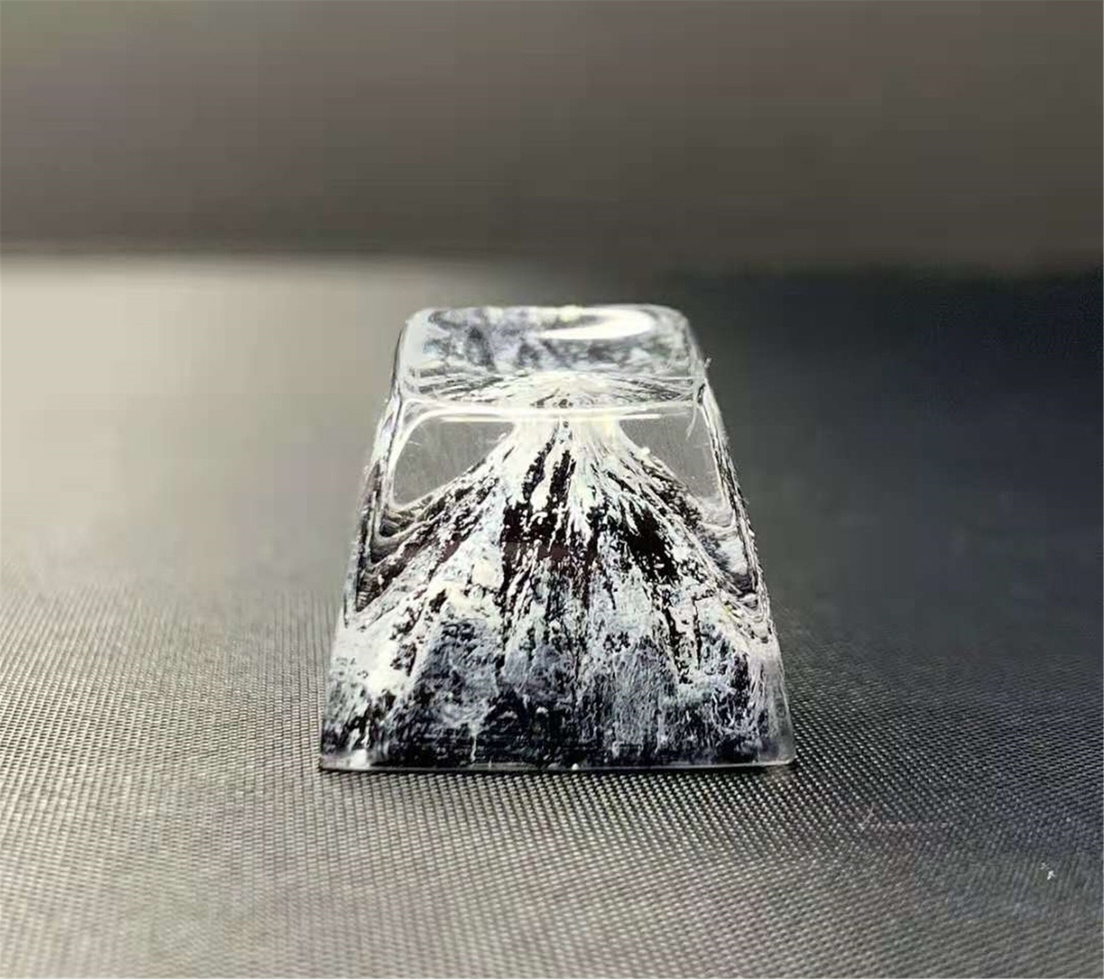 Black & White Ice Mountain SA Esc Keycaps MX Mechanical | Etsy