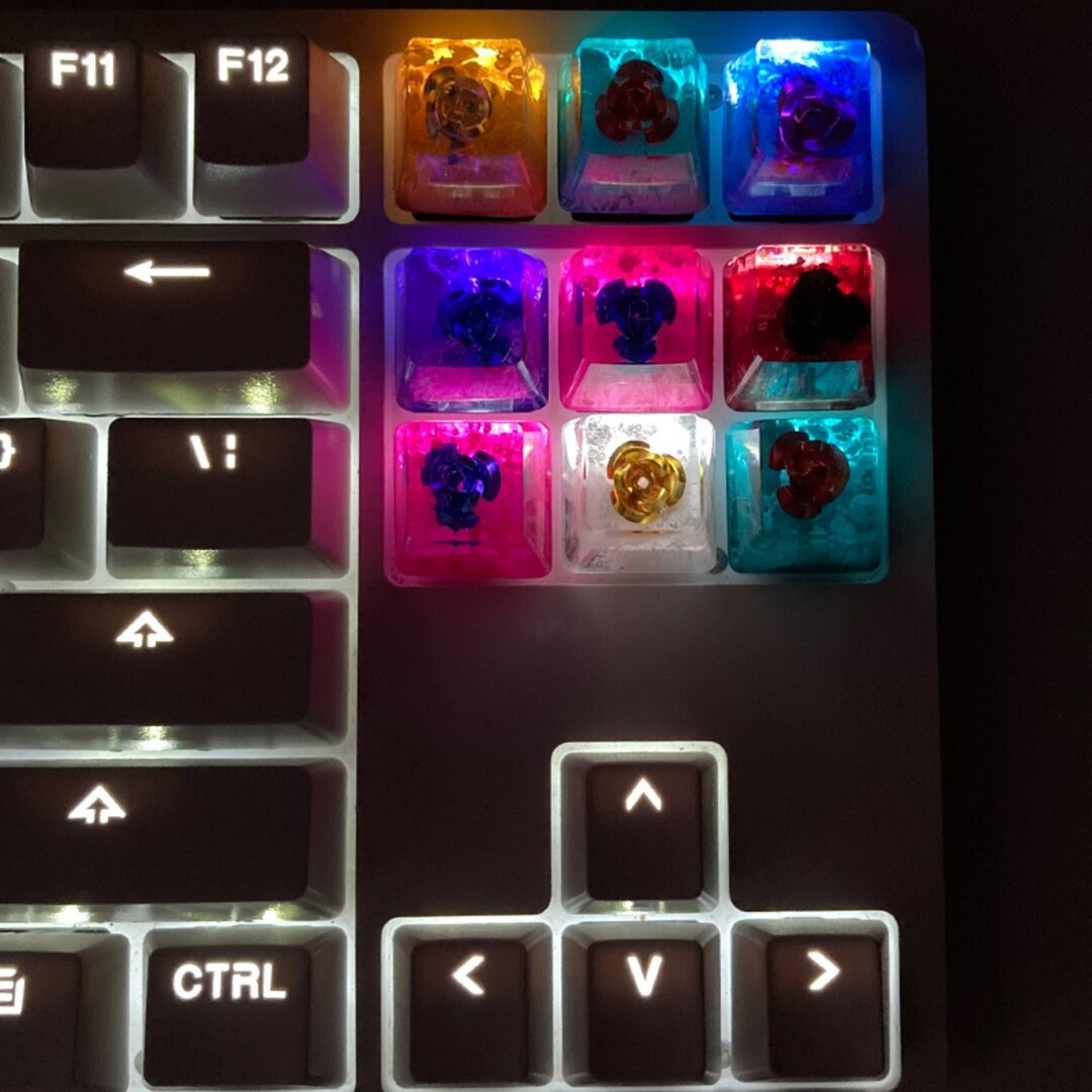 Customizable Height Keycaps, Transparent Keycaps, Best Personalized ...