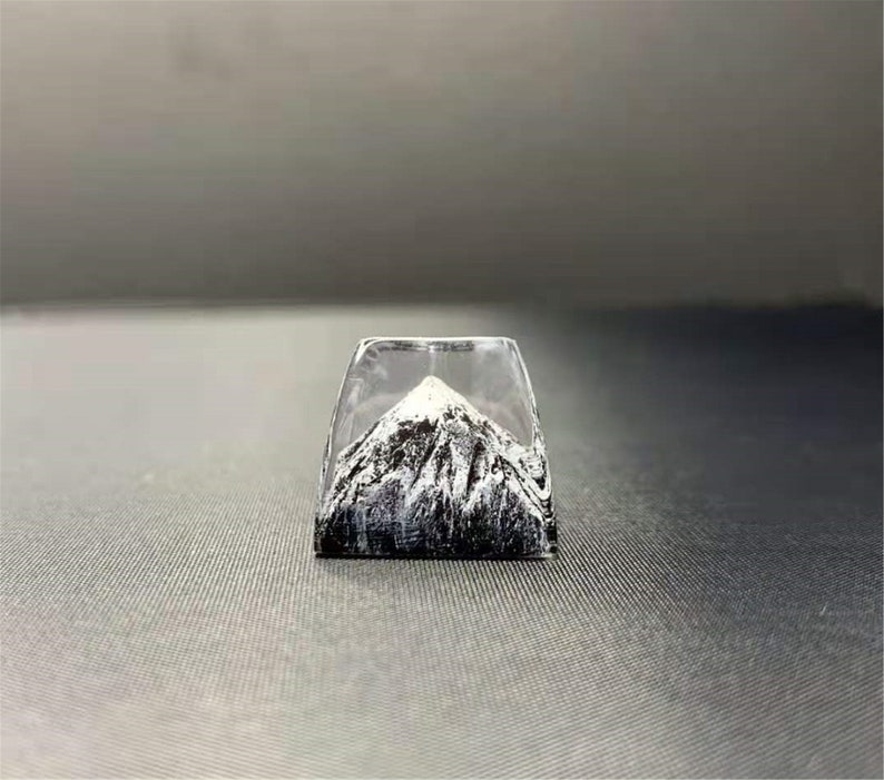 Black & White Ice Mountain SA Esc Keycaps MX Mechanical | Etsy