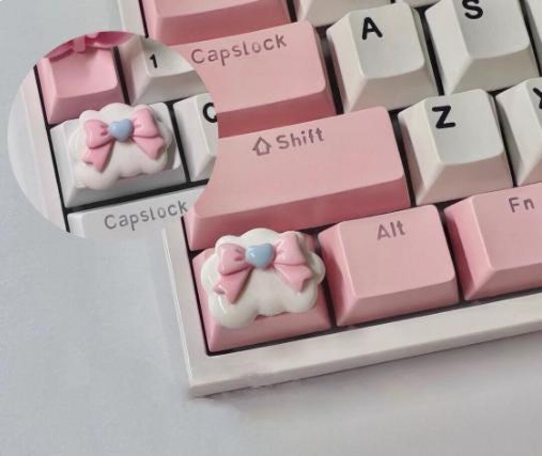 Cloud Handmade Keycaps, 3d Printed Keycap Resin Keycaps, Single ...