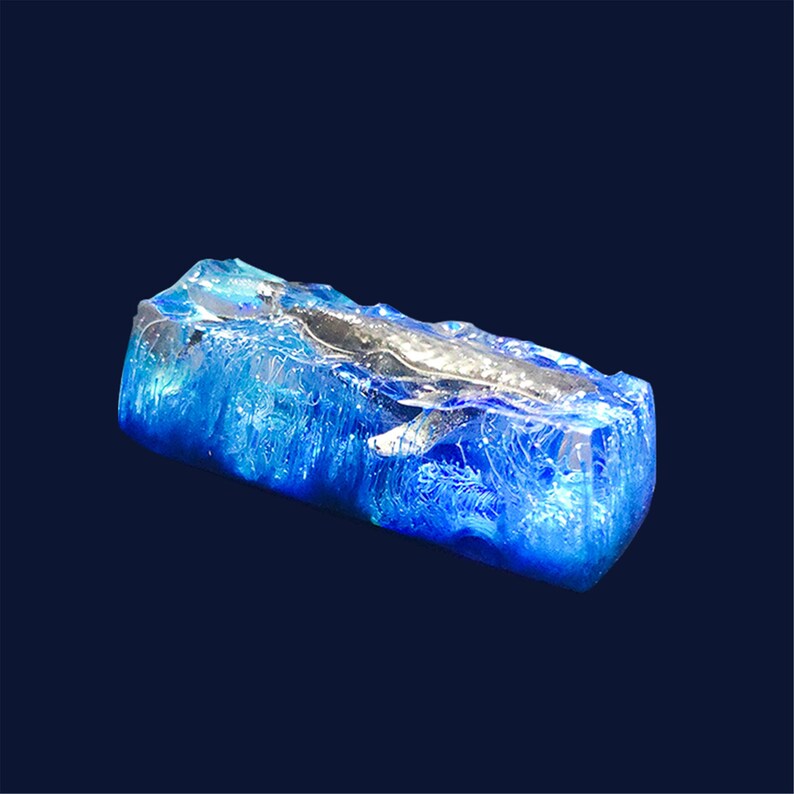 Deep-sea Whale Keycaps Artisan Resin Key Cap Best - Etsy