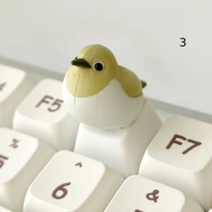 Birds Cute Keycaps Mechanical Artisan Kawaii Keycaps Animals - Etsy