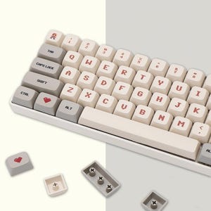 Retro Mario Game Keycaps Set, Family Computer Keycaps Set, Cherry XDA ...