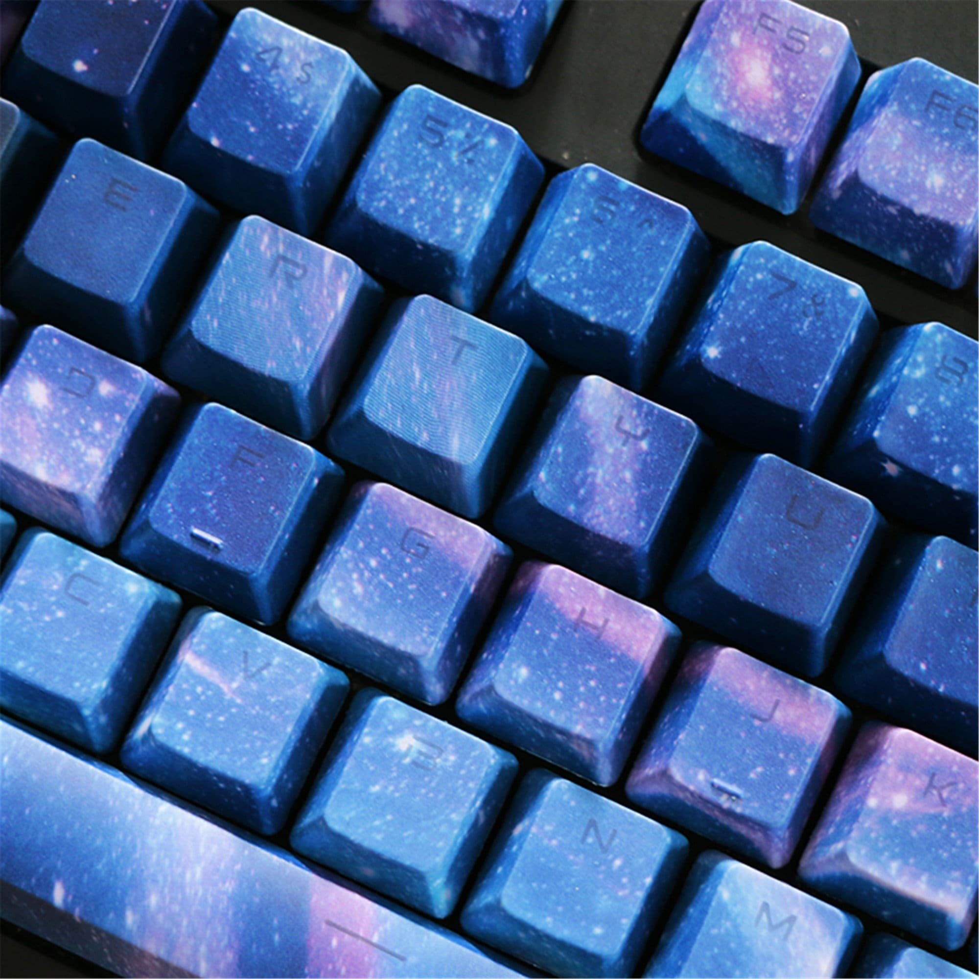 Universe of Stars Cherry Keycaps Set, Dye-sublimation PBT 104/108 Key ...