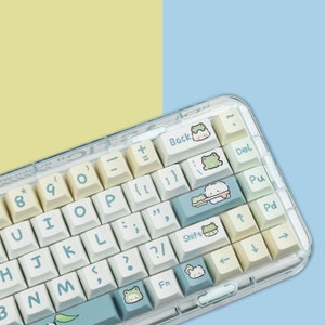 Cute Frog Keycap Set, Cherry Mechanical Keyboard Keycap Set, Anime ...