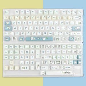 Cute Frog Keycap Set, Cherry Mechanical Keyboard Keycap Set, Anime ...