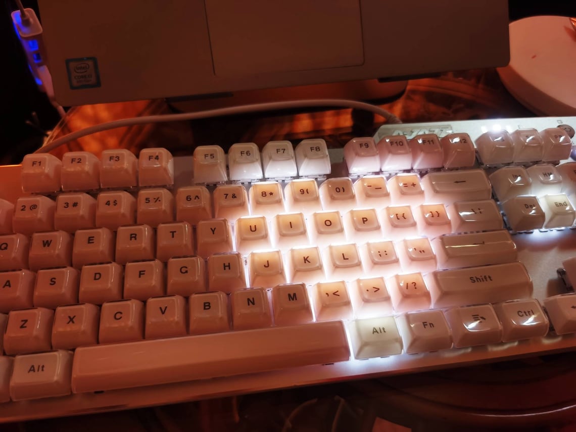 Transparent Jelly Keycaps Set Mechanical Keyboard Keycaps - Etsy